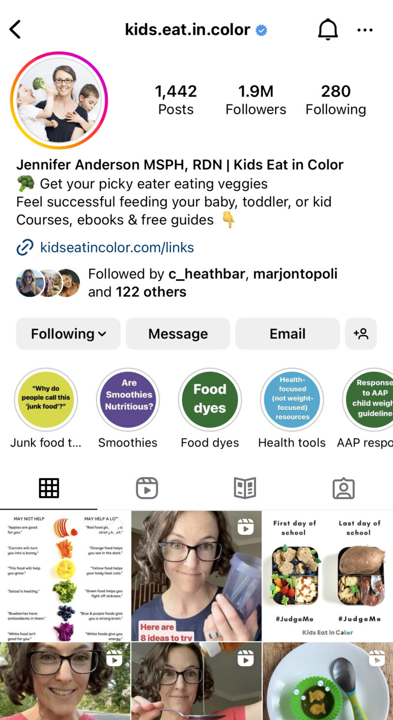 Kid Food Instagram Accounts I Follow for Inspiration
